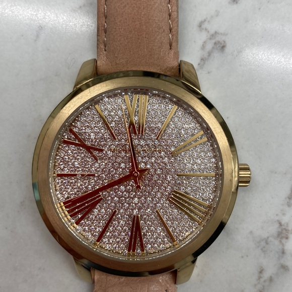 Michael Kors | Accessories | Michael Kors Crystal Watch | Poshmark